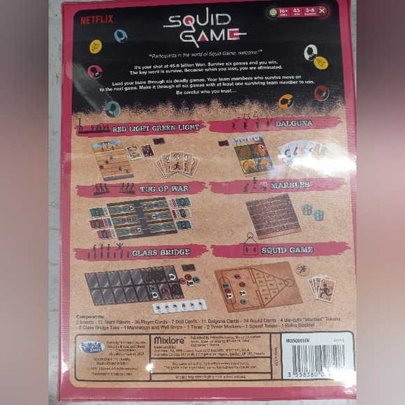 Netflix | Toys | Brand New Netflix Squid Games Board Game For Entire ...